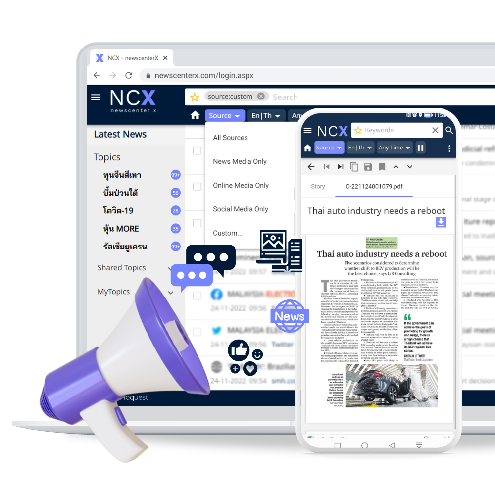 Media Monitoring Service | dataxet:infoquest