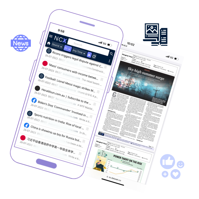 Real-time Media Monitoring Service | dataxet:infoquest