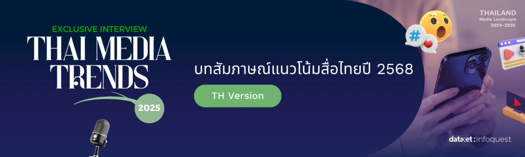 Thai Media Trends 2025 [EN] | The Rise of Quality Niches