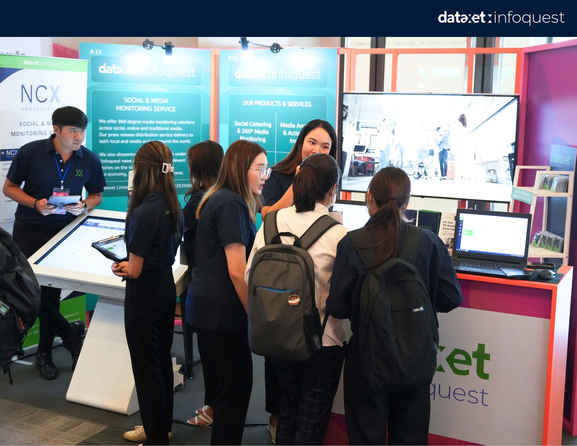 ดาต้าเซ็ตขนแพลตฟอร์มด้าน MarTech ร่วมงาน CTC2023 - dataxet:infoquest